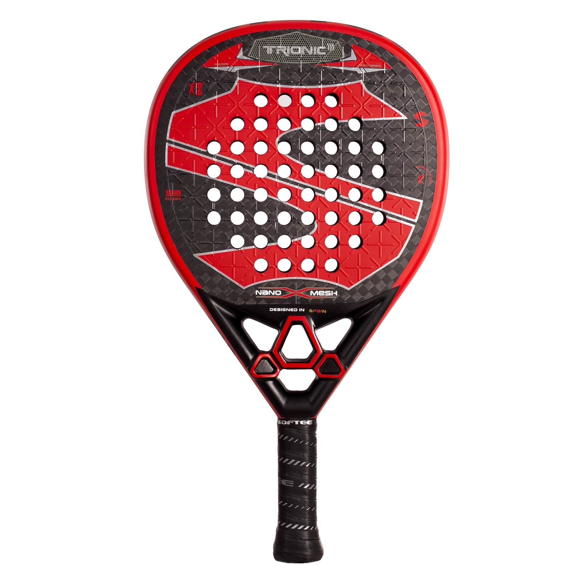 Pala Pádel Softee Trionic Red Palas Padel Genero Hombre Palas Padel ...