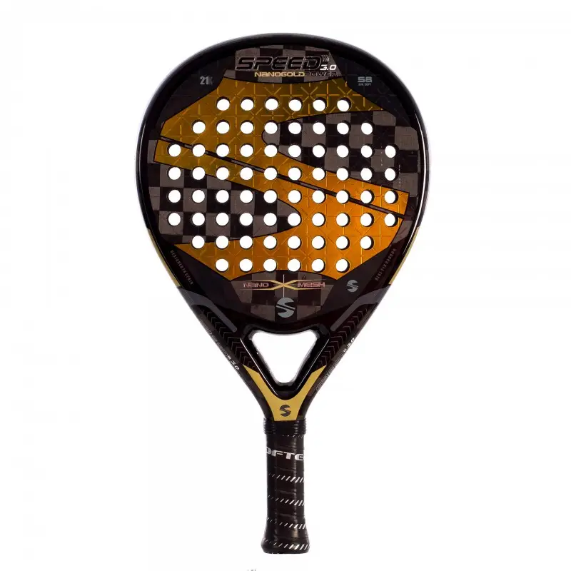 Pala Pádel Softee Speed Gold Power 3.0 Nano Mesh Palas Padel Genero Hombre - Palas Padel Rango ...