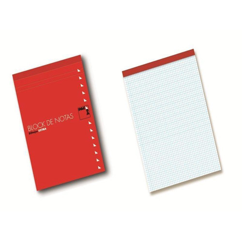 Cuaderno de Notas Folio Grapado Tapa Cuadriculado 80 Hojas - Adrada.es ...