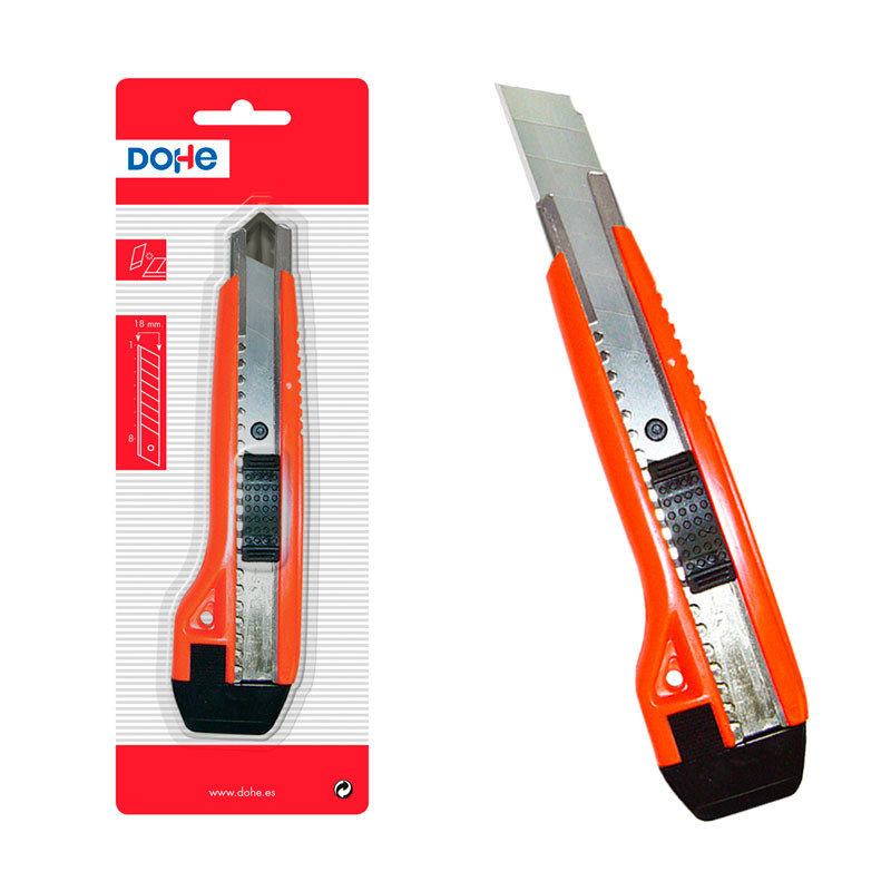 Cutter Plastico Metalico 18mm - Adrada.es Cutter Tamaño 18 mm Cutter ...