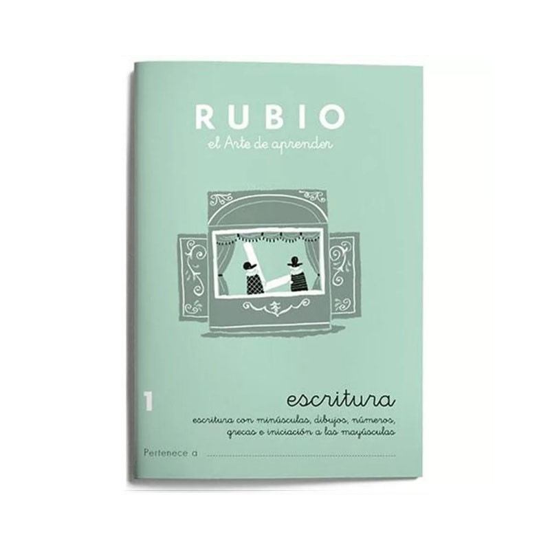 Cuaderno Escritura Rubio 1 - Adrada.es