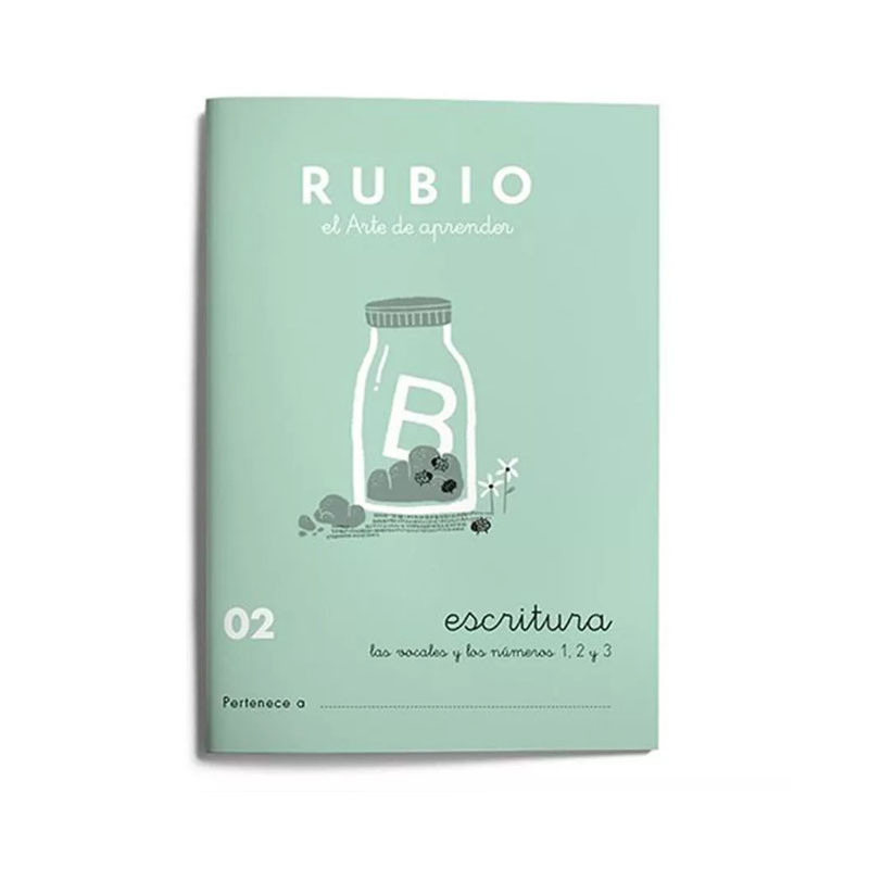 Cuaderno Escritura Rubio 02 - Adrada.es