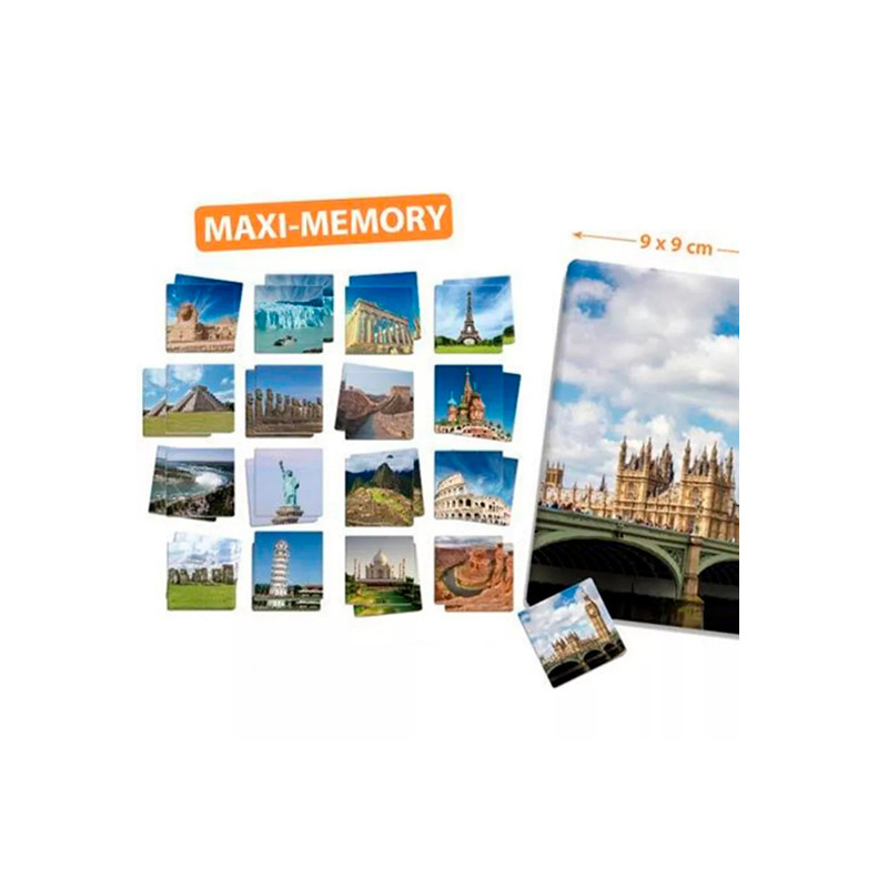 Maxi Memory Lugares del Mundo - Adrada.es