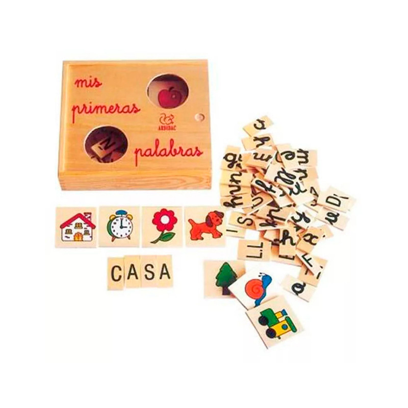 Mis Primeras Palabras - Adrada.es Material Didactico Lenguaje Tipo Alfabeto