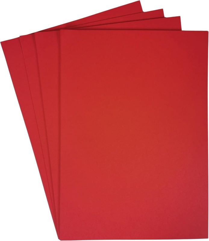 Cartulina a2 Rojo Intenso - Adrada.es Cartulina Color Rojo Cartulina ...