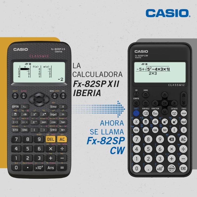 Calculadora Casio FX-82SP CW Iberia - Adrada.es Calculadora Cantidad ...